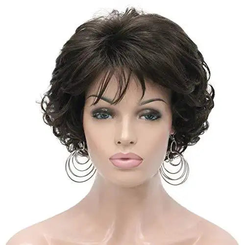 Short Layered Prestyled Synthetic Wig Wig Store Wig